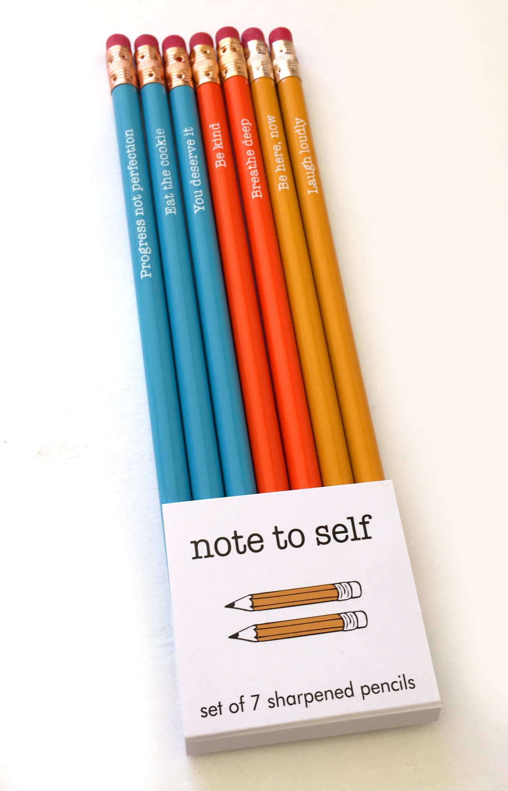 Note to self pencils – The Wraperie