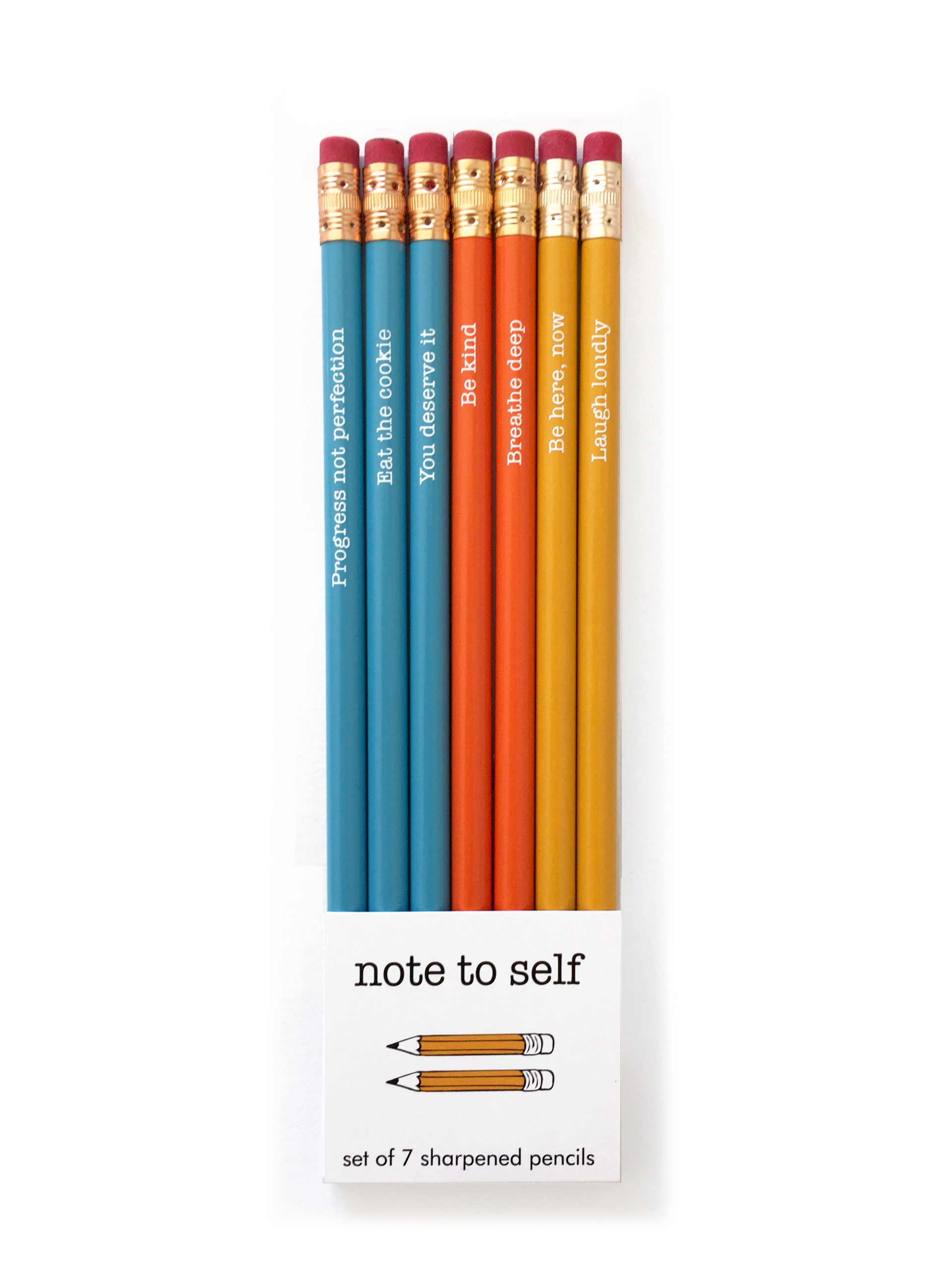 Note to self pencils – The Wraperie