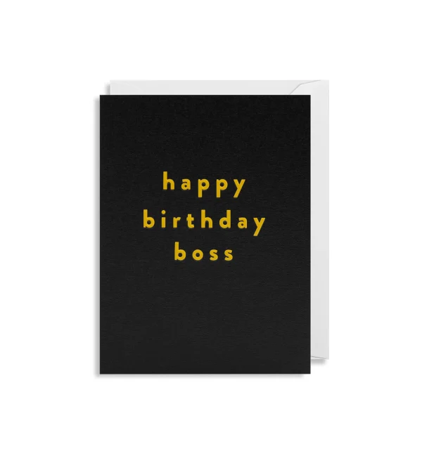 HBD boss card – The Wraperie