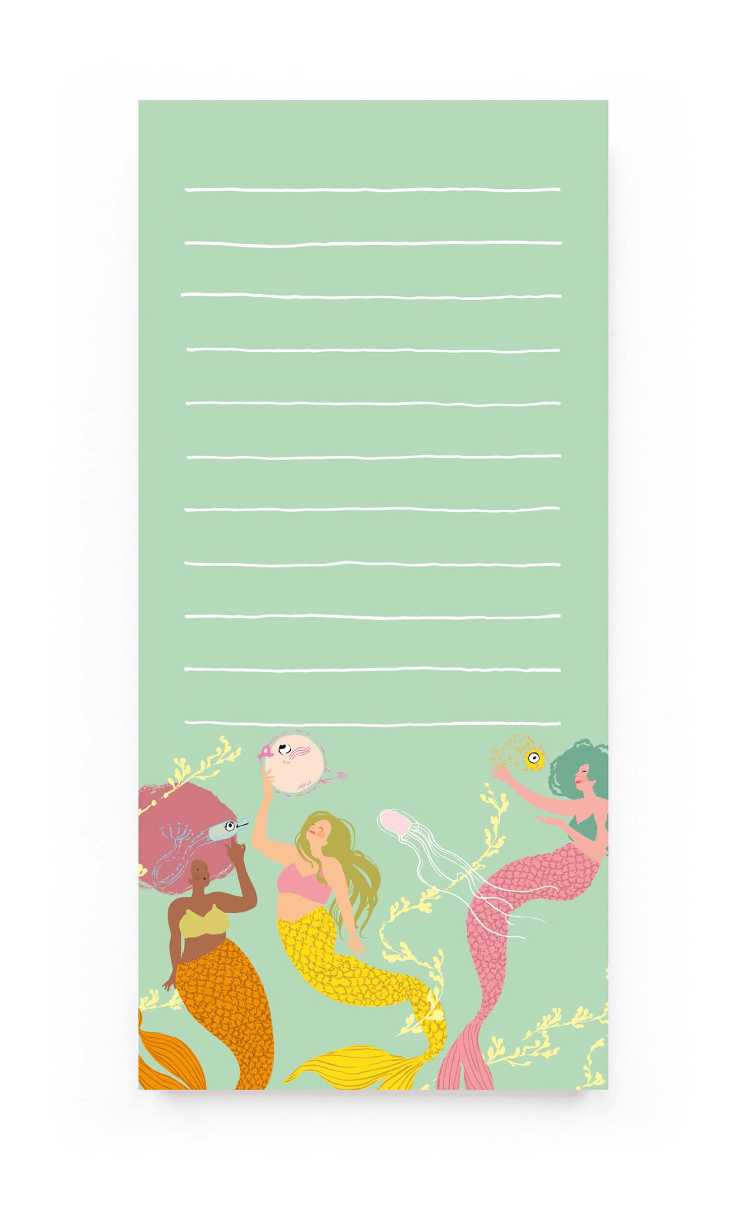Mermaids list pad AVO29 – The Wraperie