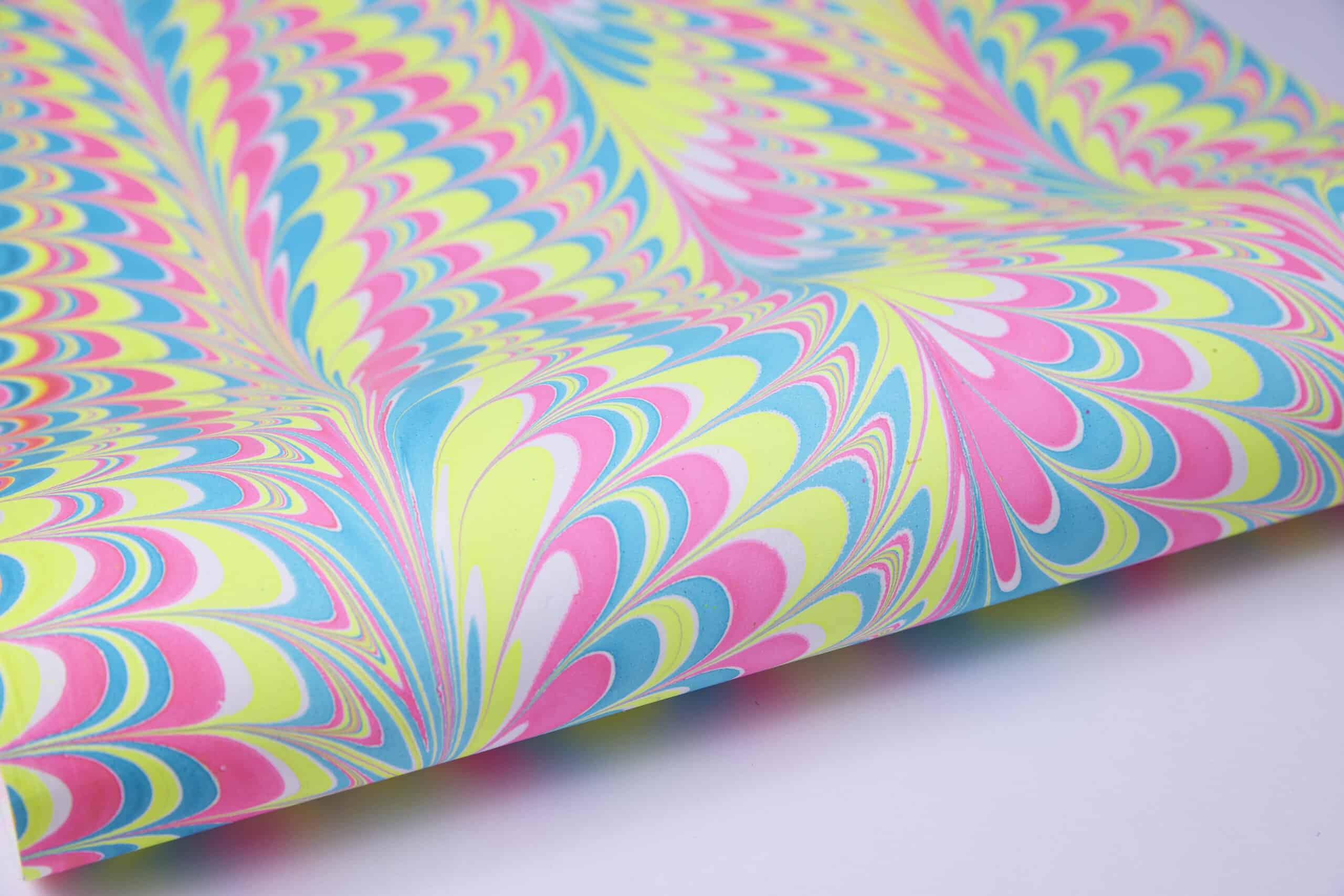 Wrap peacock neon – The Wraperie