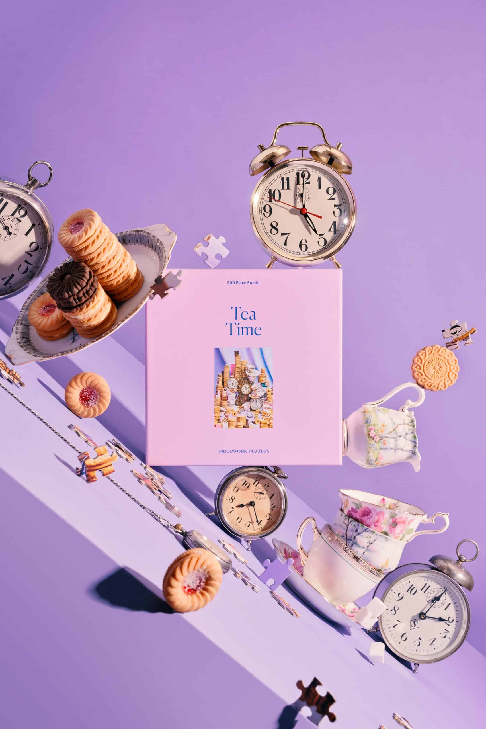 Tea time puzzle 500 piece puzzle – The Wraperie