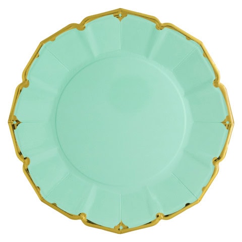 Mint dinner plates – The Wraperie