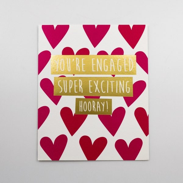 You’re engaged super exciting card – The Wraperie