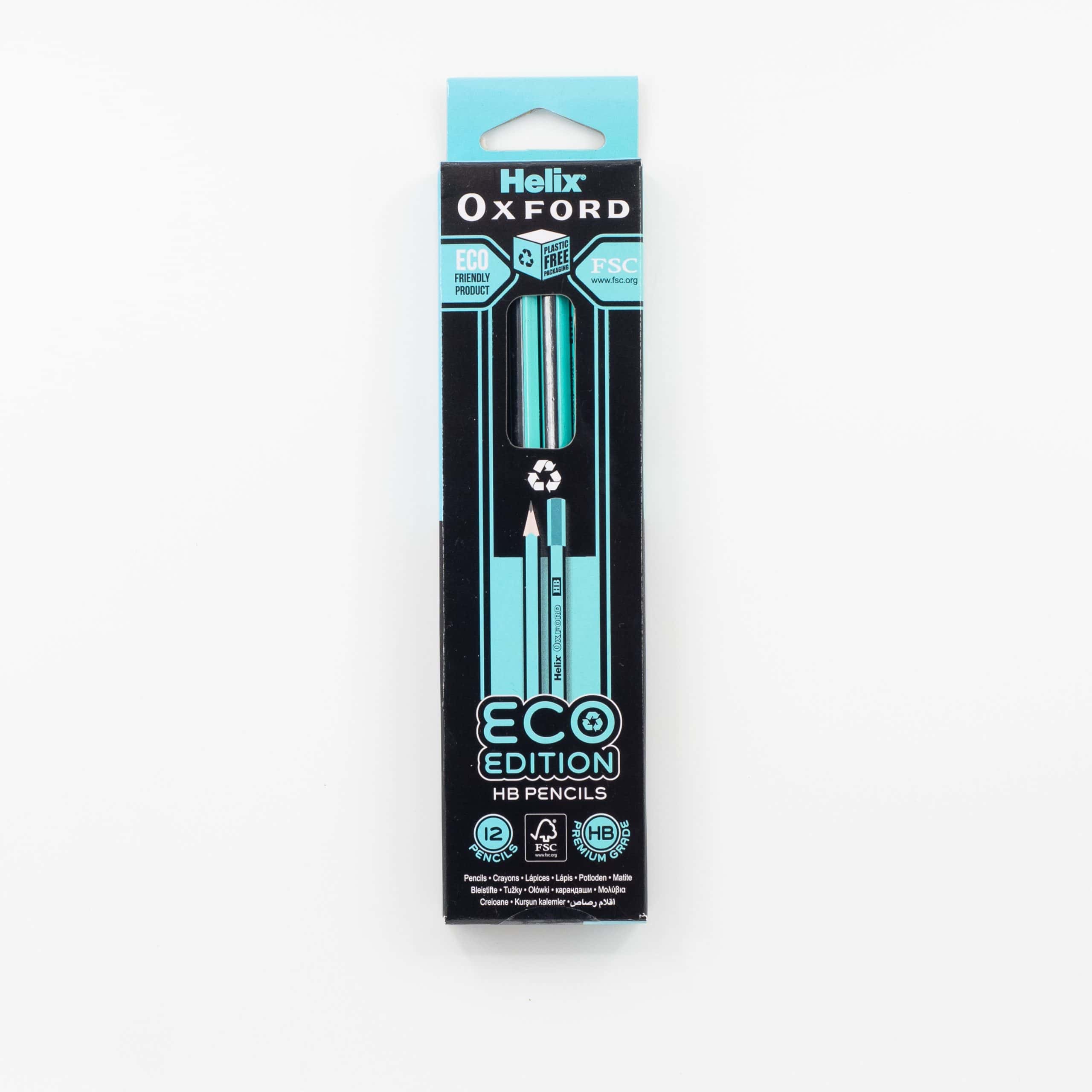 Helix Oxford Eco edition set of 12 blue pencils – The Wraperie