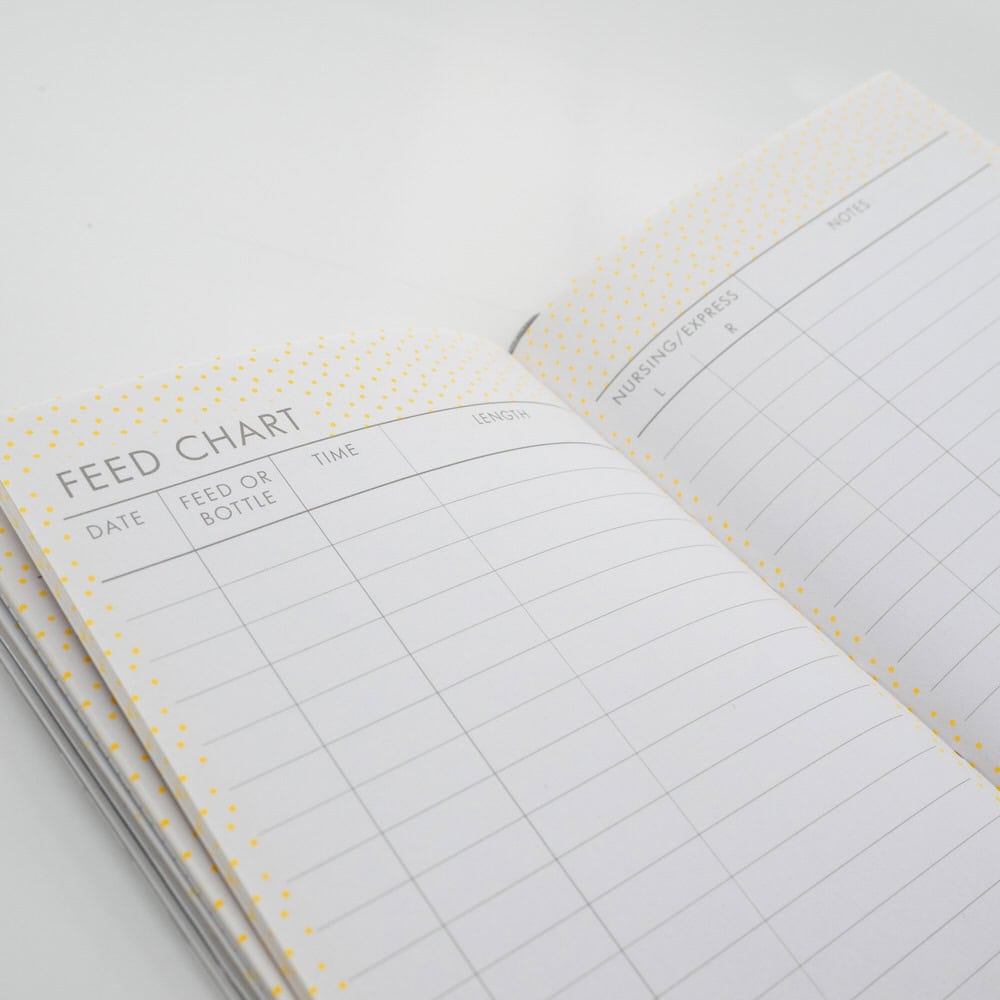 Feeding journal notebook – The Wraperie