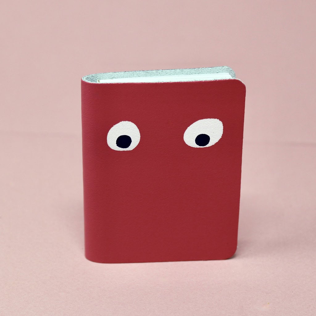 Googly eye mini notebook hot pink – The Wraperie