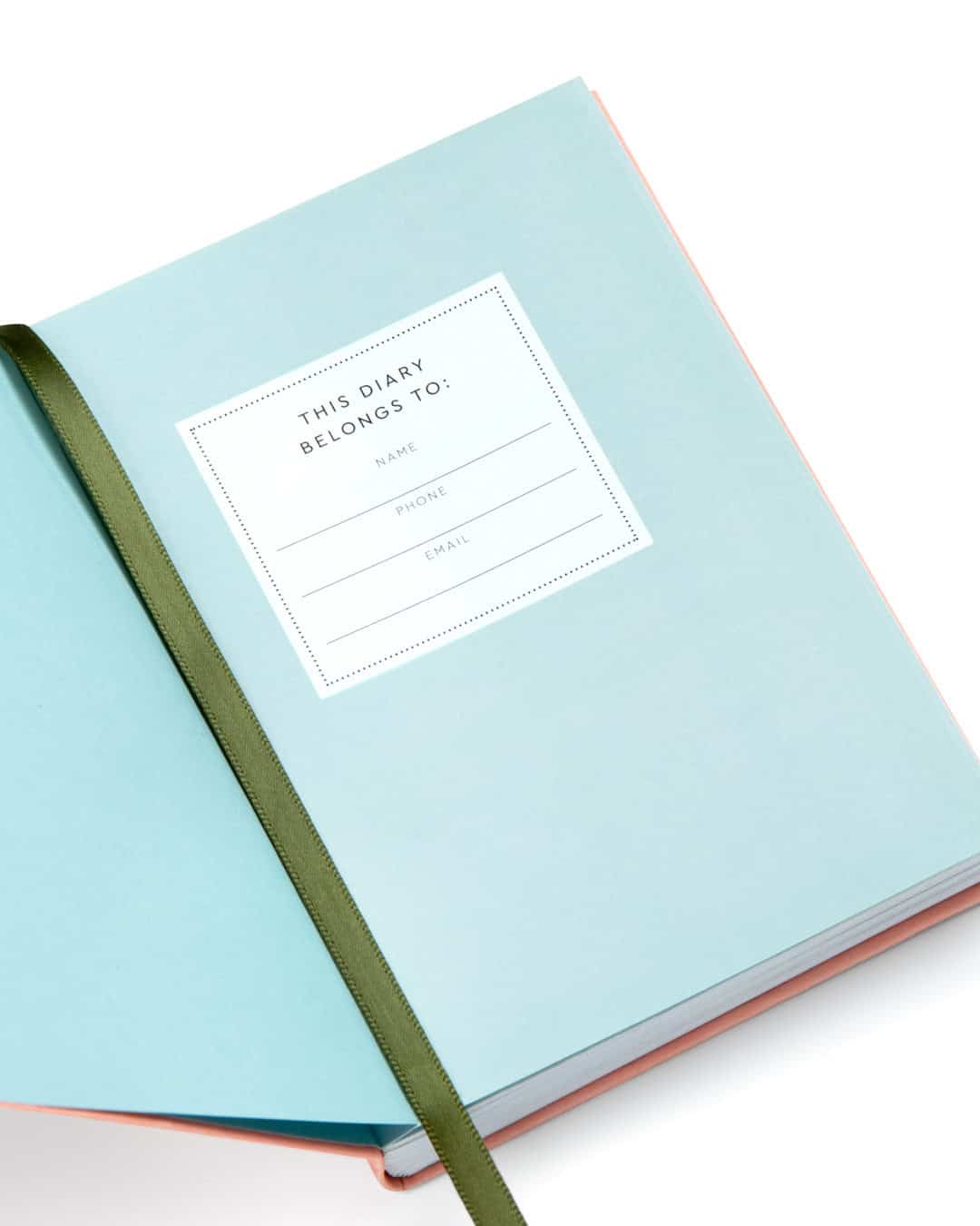 2025 Scalloped marble kaleido diary – The Wraperie