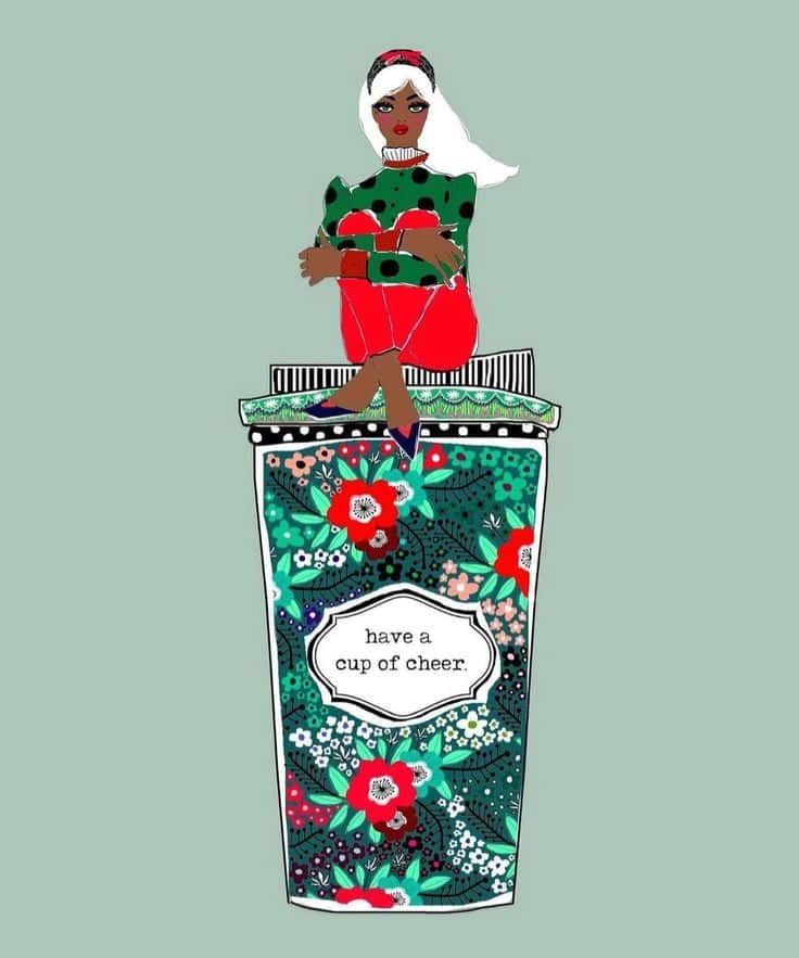 Have a cup of cheer card – The Wraperie