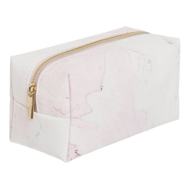 Pink marble cube pencil case – The Wraperie